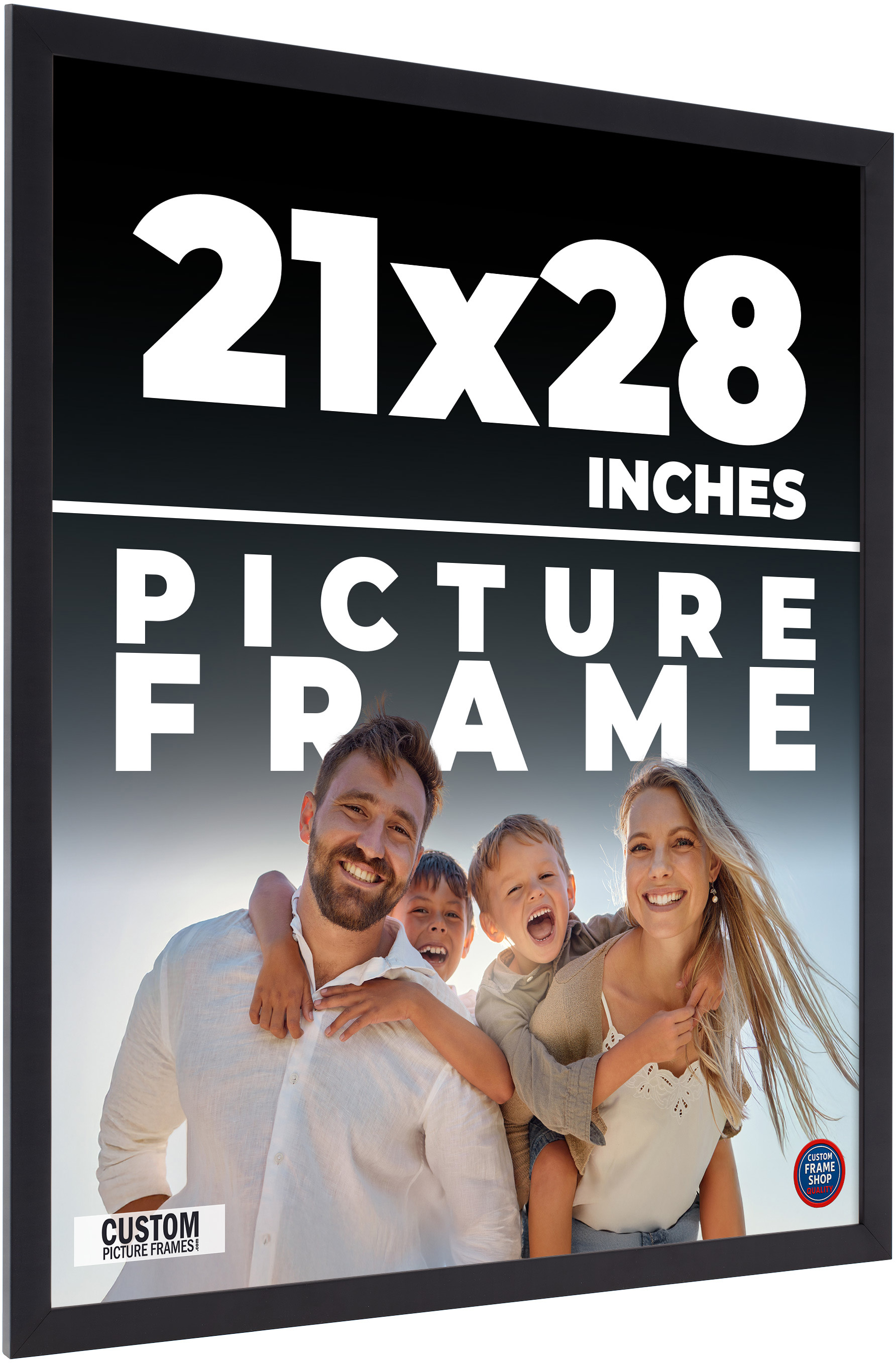 21x28 Frame Black Picture Frame Modern Photo Frame UV Acrylic, Acid ...